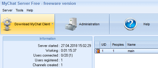 How to install MyChat? > MyChat Client installation > MyChat simplified installation